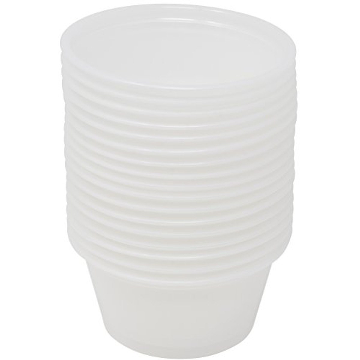 Simply Deliver 3.25 oz Soufflé Portion Cup, Translucent PS, 2500-Count