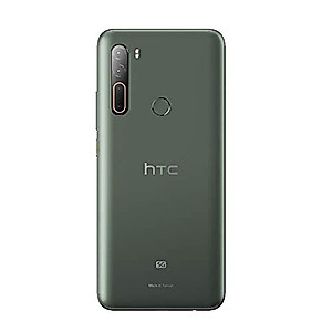HTC U20 5G 2Q9F100 256GB 8GB RAM Factory Unlocked (GSM Only | No CDMA - not Compatible with Verizon/Sprint) International Version - Green