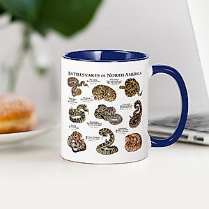 CafePress Rattlesnakes Of North America Mug Ceramic Coffee Mug, Tea Cup 11 oz