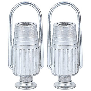 Cabilock 2 Pcs Metal Clothesline Tightener Aluminium Rope Tightener Clothesline Tensioner for Pulleys and Fixed Clothes Lines Clothes Grips Household Supplies