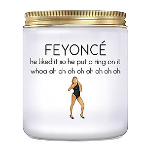 Wedding Gifts for Getting Married- Engagement Gift for Her, Newlywed Gift, Bride and Groom Gift Idea, Bride Gifts- Fiance Gift for Her, Lavender Candles(7oz)