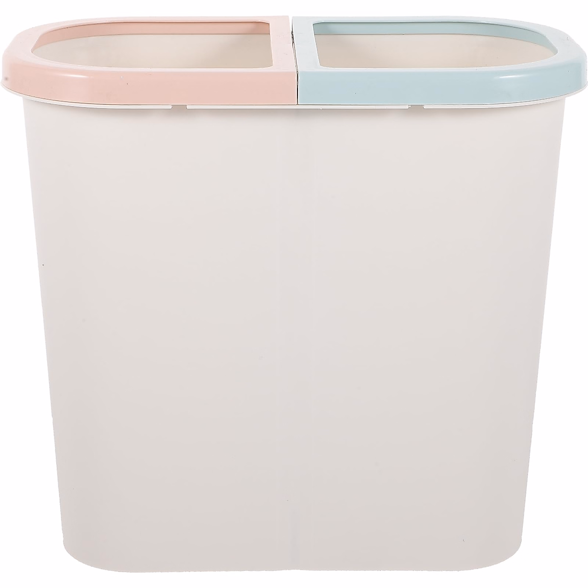 PRETYZOOM Sorting Trash Can Office Halloween White Plastic Trash Rack