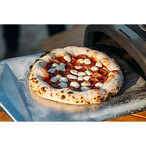 Ooni 12" Pizza Peel – Long Handle Super Smooth Aluminium Pizza Paddle – Lightweight Pizza Turning Peel – Ooni Outdoor Pizza Oven Accessories