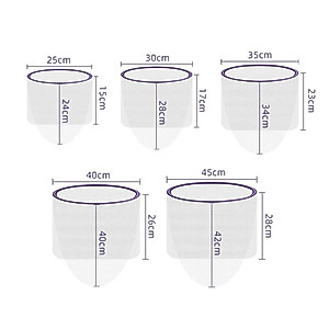 Universal Detachable Fishing Tackle, Fishing Folding Net Accessories, Aluminum Alloy Fishing Net, High Strength Nano-mesh Fishing Tool(35cm,Green)