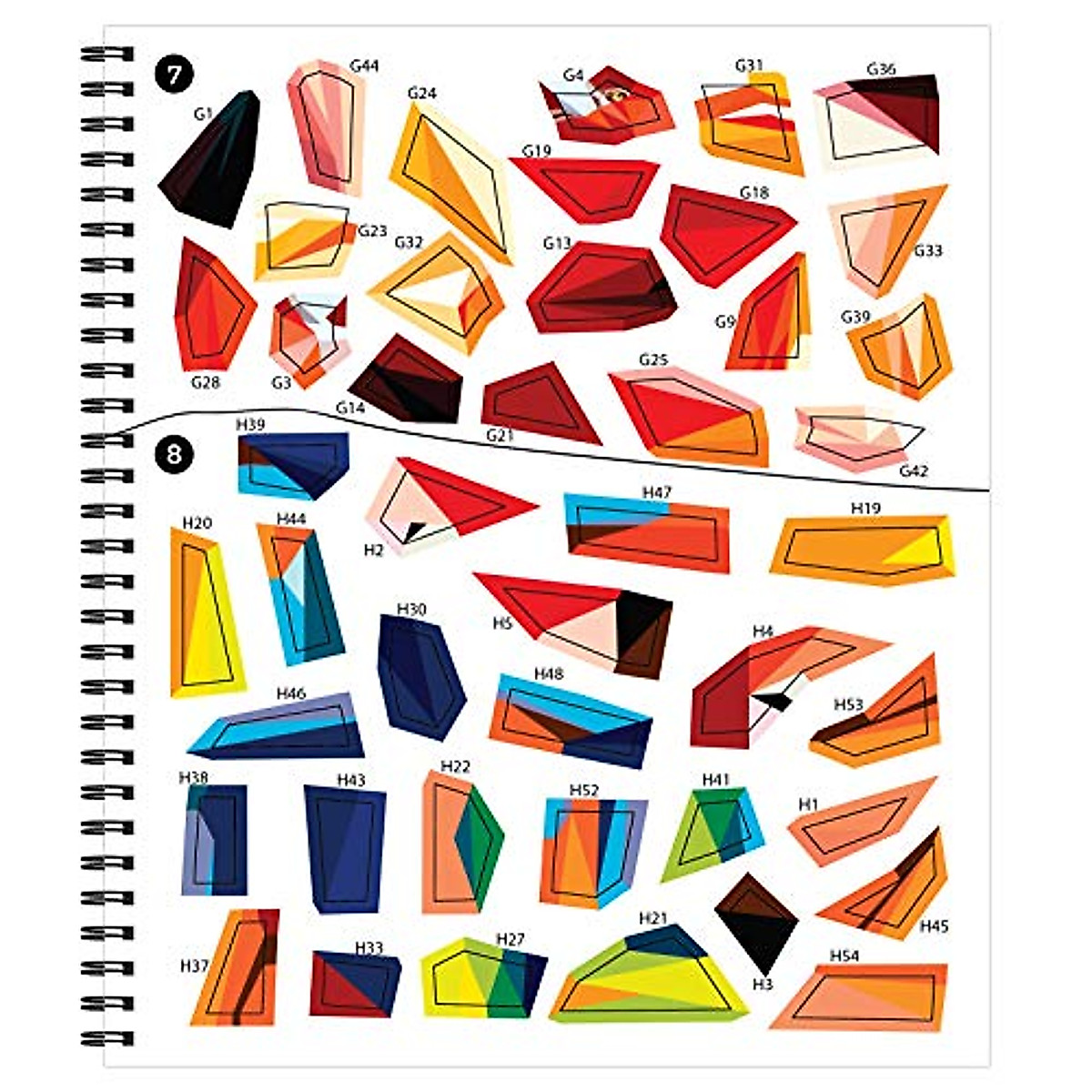 Brain Games - Sticker by Number: Birds (28 Images to Sticker)