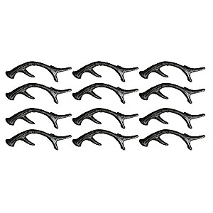 Midwest Craft House 12 Handles Pulls Deer Antler Drawer Cabin Man Cave Door Dresser Elk Ranch Decor