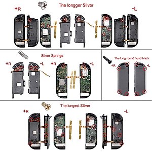eXtremeRate DIY Replacement Shell Buttons for Nintendo Switch & Switch OLED, The Great Wave Soft Touch Custom Housing with Full Set Button for Joycon Handheld Controller - Console Shell NOT Included