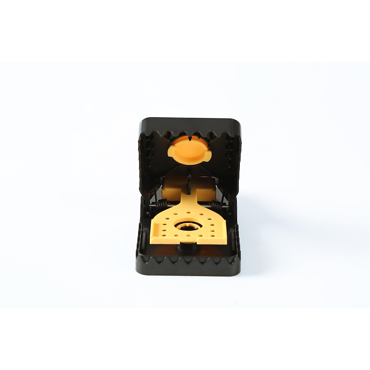 6 Pack - Rat Traps - Indoor/Outdoor, Reusable, Easy Setup, Powerful Stainless Steel Spring, Tough ABS Body. Finger Saver Design. Set Trap Without Getting Snapped (ABS Plastic, 6)