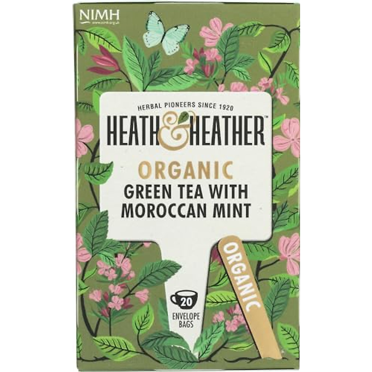 Heath & Heather Organic Green Tea & Moroccan Mint