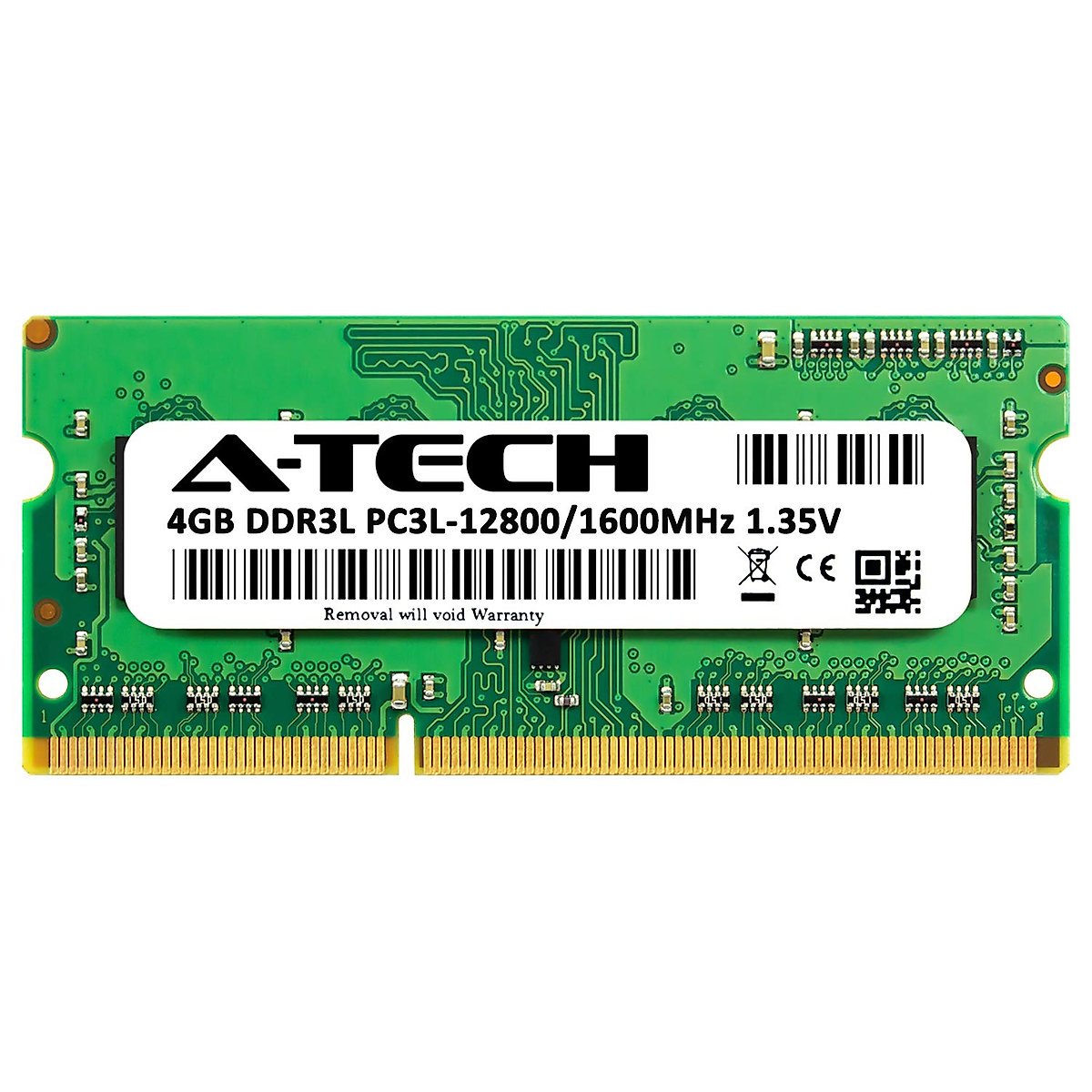 A-Tech 4GB RAM Replacement for HP 691740-001 | DDR3/DDR3L 1600MHz PC3L-12800 1.35V SODIMM 204-Pin Memory Module
