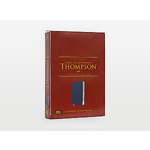 Reina Valera Revisada, Biblia de Referencia Thompson, Leathersoft, Azul añil, Palabras de Jesús en Rojo, con Índice (Spanish Edition)
