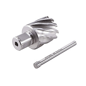 ACTOOL 1-3/8" Diameter × 1" Depth of Cut HSS ANNULAR CUTTER with 3/4'' Weldon Shank
