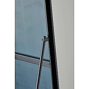 Adesso WK1113-15 Albert Floor Mirror, Black