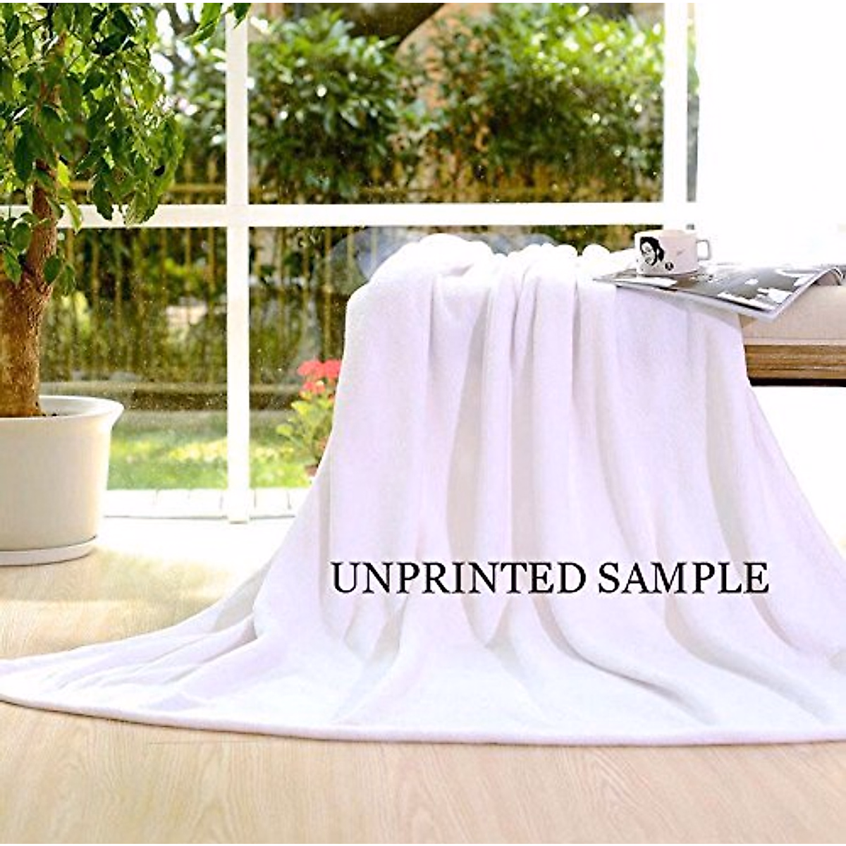 QH Lion Printing Velvet Plush Throw Blanket Comfort Design Home Decoration Fleece Blanket Perfect for Couch Sofa or Travelling 58" x 80" (2)