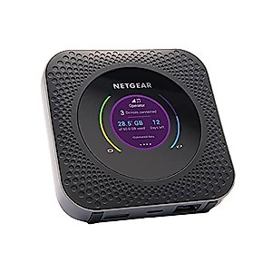 NETGEAR Nighthawk M1 4G LTE WiFi Mobile Hotspot (MR1100-100NAS) – Up to 1Gbps Speed, Works Best with AT&T and T-Mobile, Connects Up to 20 Devices, Secure Wireless Network Anywhere