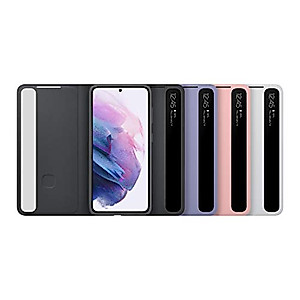 Samsung Galaxy S21 Case, S-View Flip Cover - Gray (US Version)