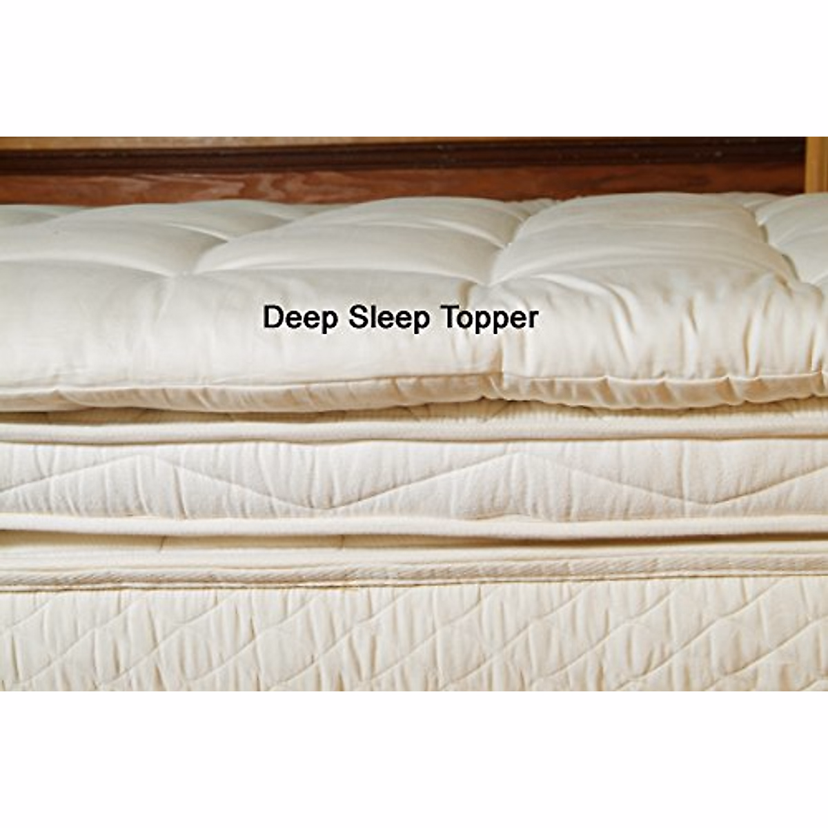 Holy Lamb Organics Wool Mattress Toppers (Queen Deep Sleep Topper)