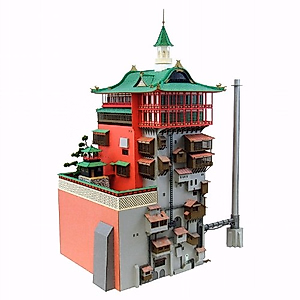 Spirited Away: Aburaya (Bathhouse) MK07-10 (Assembly Paper Craft)