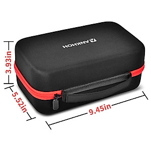 ANKHOH Carrying Case Compatible with NEXPOW Car Jump Starter, Fits for 1500A Peak 12800mAh Battery Starter Q10S/ T11F, Portable Storage Box for Car Battery Charger and Jumper Cables(Case ONLY)