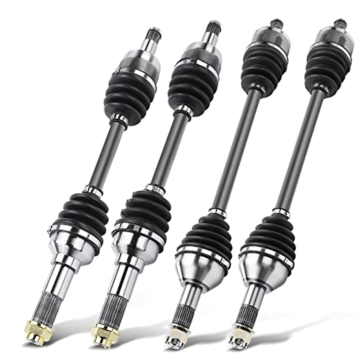 A-Premium CV Axle Shafts Assembly Compatible with Can-Am Defender HD5 2017-2021 Defender HD8 2016-2021 Defender HD9 Defender HD10 Defender Max HD8 Front and Rear Driver and Passenger Side 4-PC Set