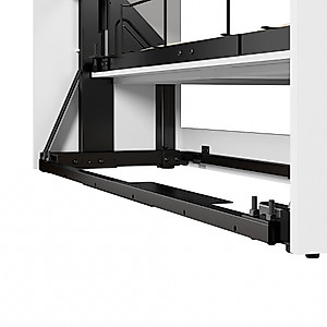 Bestar Pur Murphy, Space-Saving Wall Bed for Multipurpose Rooms, Full, White