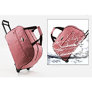 Rolling Backpack, Waterproof Wheeled Backpack, Carry-on Trolley Suitcase Business Backpack with Wheels, Fit 15 inch Notebook