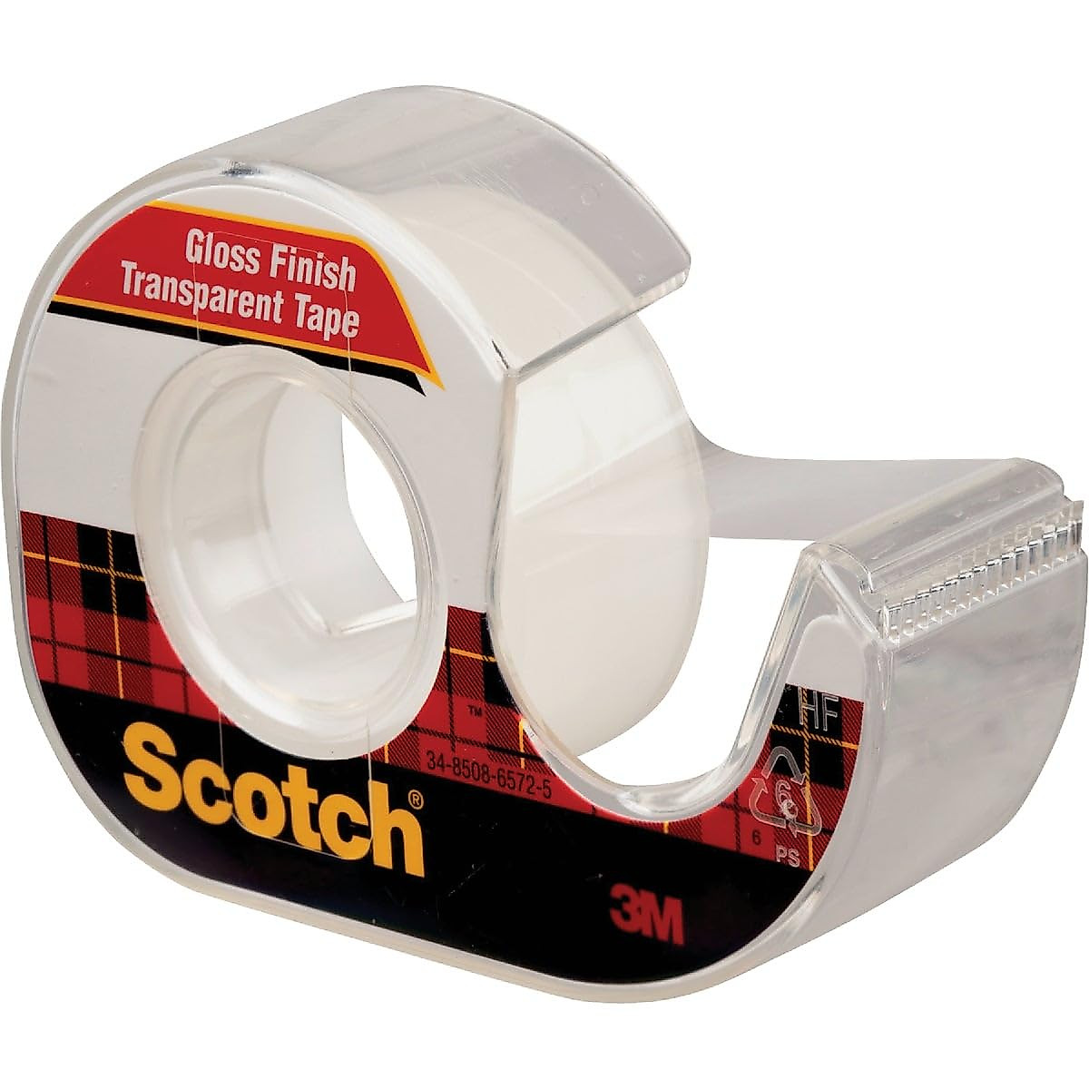 Scotch Transparent Tape, 3/4 in x 250 in, 2 Rolls (2157SS)