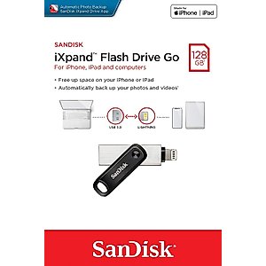 SanDisk 256GB iXpand Flash Drive Go for iPhone, iPad, Computer, Laptop - USB 3.0 Dual Drive with Reversible Lightning/TypeA Connectors SDIX60N-256G-GN6NE Bundle with 1 Everything But Stromboli Lanyard