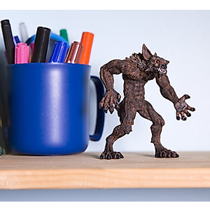 Safari Ltd. Werewolf Figurine - Detailed 4" Plastic Model Figure - Fun Educational Play Toy for Boys, Girls & Kids Age 3+