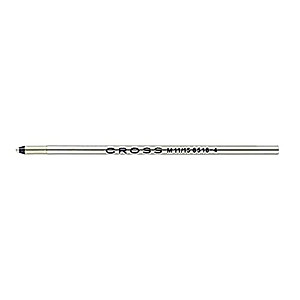 Cross Mini Ballpoint Pen Refill Leather Accessory Pens, Medium Black (8518-4)