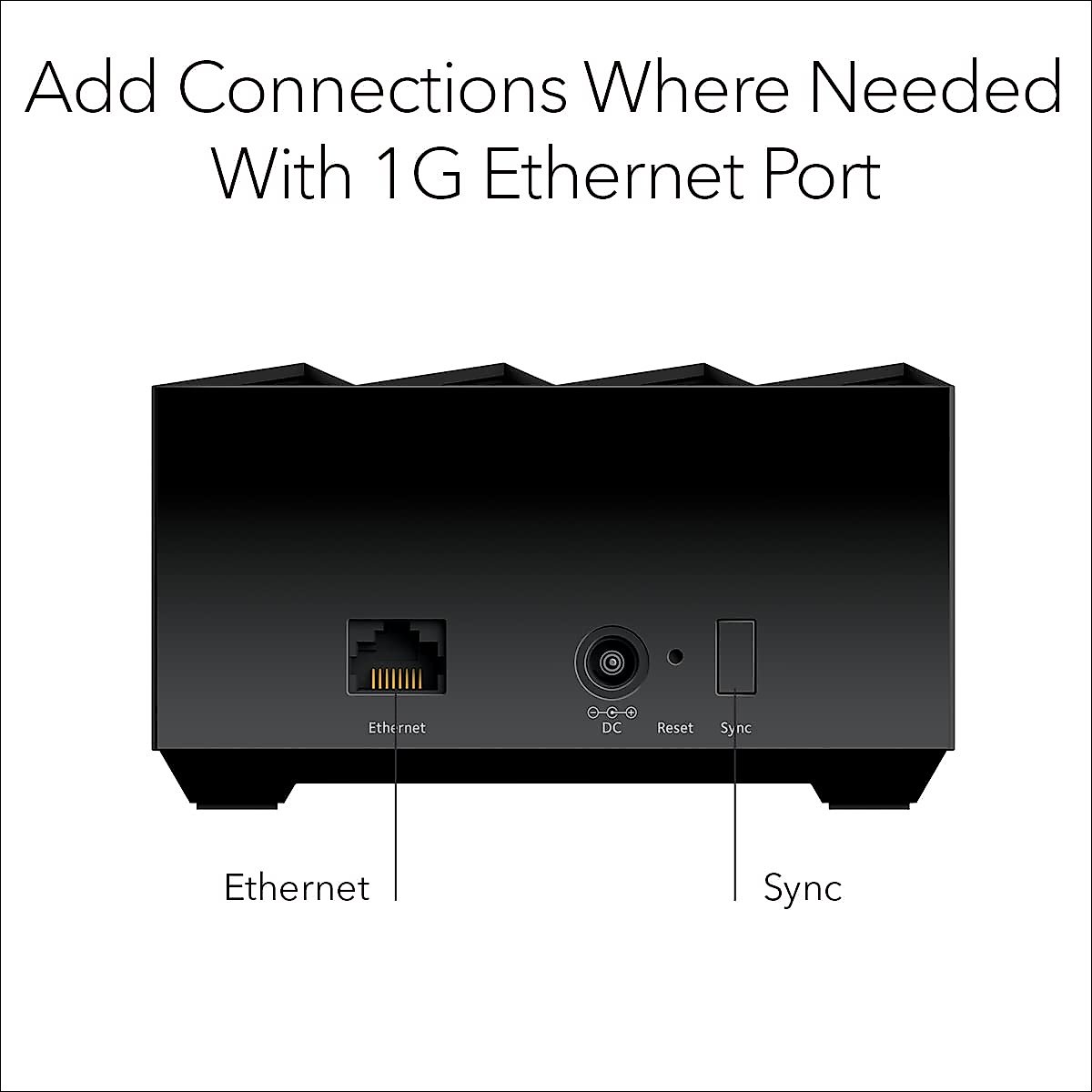 NETGEAR Nighthawk Dual-Band Whole Home Mesh WiFi 6 Add-on Satellite (MS70) – Works with Your Nighthawk MK72 Or MK73 System, Adds up to 1,500 sq. ft. Coverage, AX3000 (Up to 3Gbps)