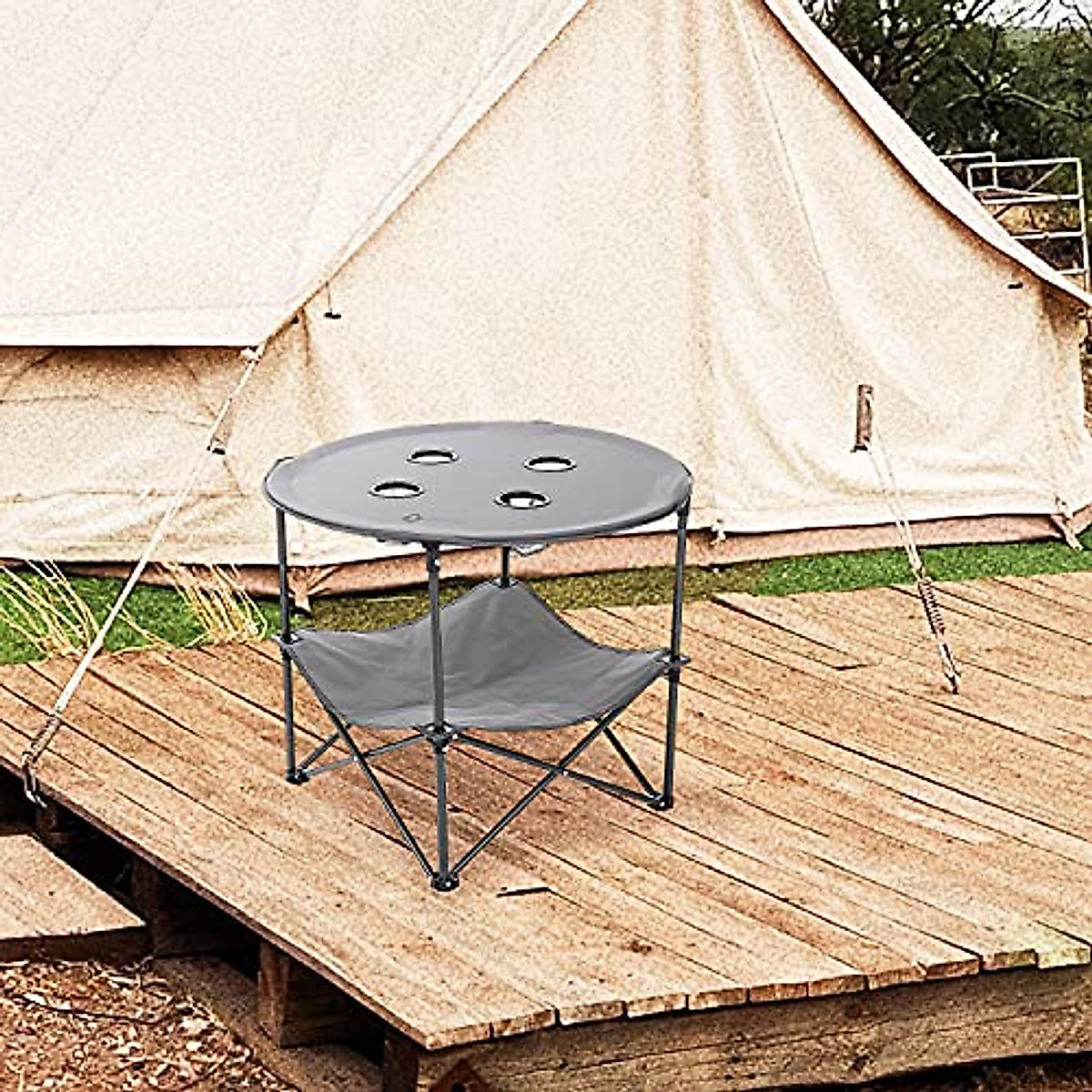 ARROWHEAD OUTDOOR Heavy-Duty Portable Folding Table