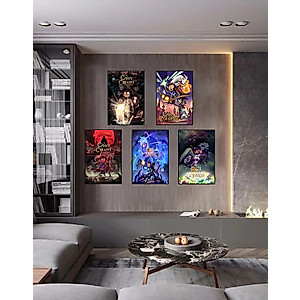 The Owl House Poster A Set of 5 Posters Movie Poster Tv Show Aesthetics 5 Piece Set 8x12IN Prints Unframed Set of 5