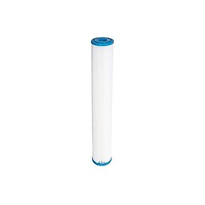 Compatible Hydro-Logic Tall Boy Pleated Sediment Water Filter 2.5" x 20" | 10 Micron Nominal Filtration for Standard Slim Blue Filtration Systems (1)
