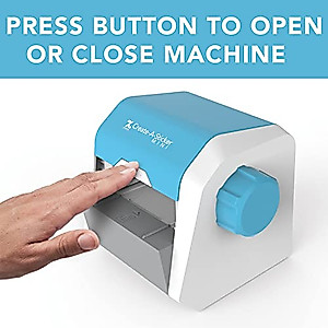 Xyron Create-A-Sticker, Mini, 2.5” Sticker and Label Maker Machine for Small Business and DIY Crafts, Portable, Includes Permanent Adhesive, Pre-Loaded (XRN250-CFTEN)