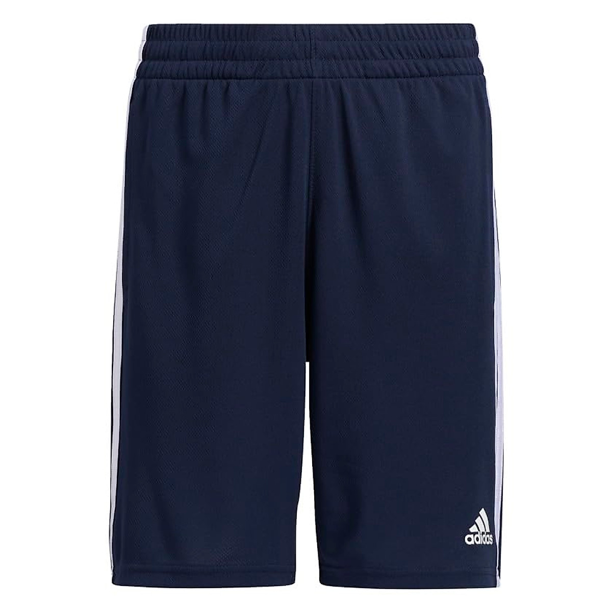 adidas boys Adi Clsic 3s Shorts, Collegiate Navy, Large US