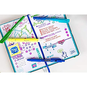 Crayola Colored Gel Pens for Kids and Adult Coloring, Washable Pens Medium Point, 14 Count