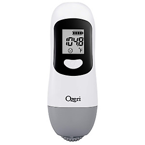 Ozeri Kinetic Non-Contact Forehead Thermometer with Battery-Free Infrared Technology (Pack of 2)