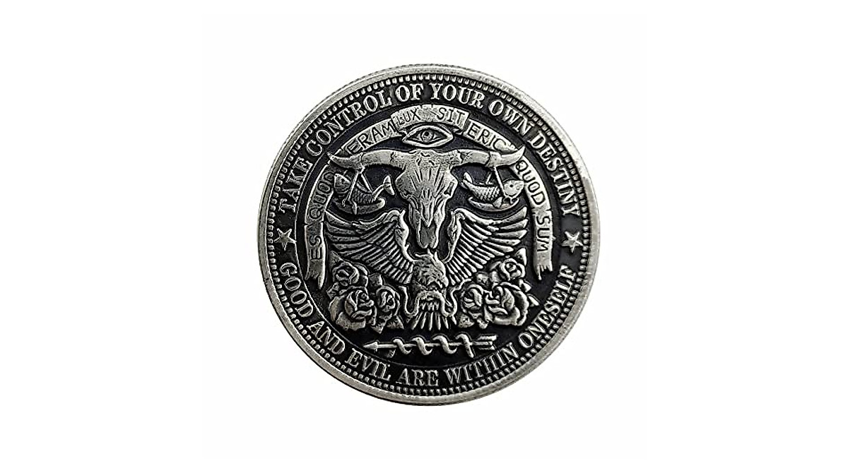 Headless Horseman HOBO Nickel Coin - Halloween Demon Collection