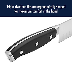 HENCKELS Forged Premio Starter Knife Set, 3 Piece, Black