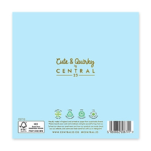 CENTRAL 23 Mother's Day Card for Her - 'Godmother Its Your Day' - Sweet Birthday Card for Godmother - Godmother Birthday Card - Cute Birthday Cards for Women - Comes with Cute Stickers