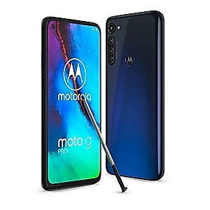 Motorola Moto G Pro XT2043-7 Dual SIM 128GB + 4GB RAM (GSM Only | No CDMA) Factory Unlocked 4G/LTE Smartphone (Mystic Indigo) - International Version