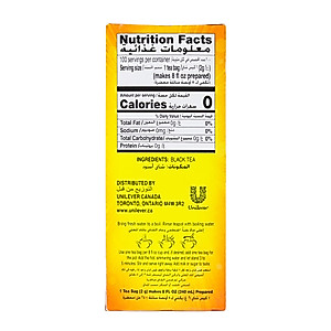 Lipton Yellow Label Tea International Blend 100 Tea Bags (Pack of 2)