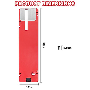STZ6307 Zero Clearance Table Saw Insert Plate fits for SKIL Table Saw TS6307-00