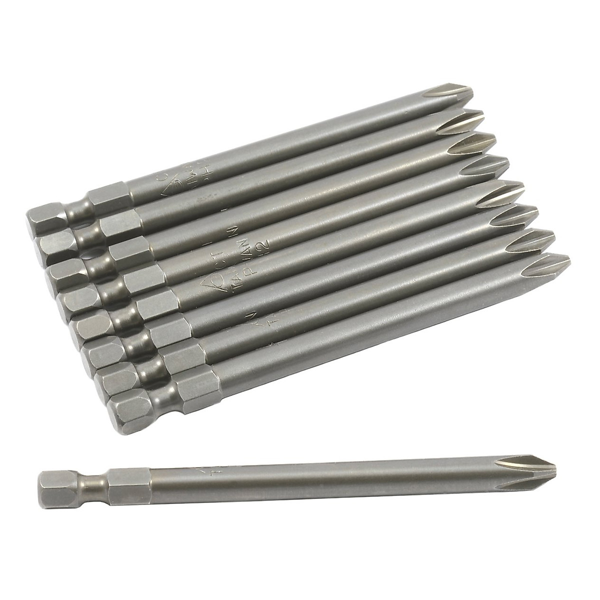 Forney 70734 Power Bit Phillips, 2-by-3-Inch, 10-Pack