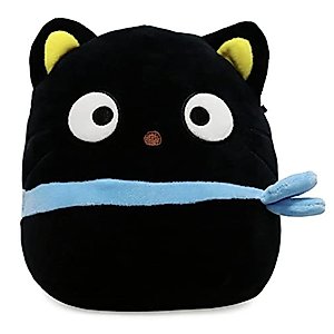 Squishmallows Official Kellytoy Sanrio Squad Squishy Stuffed Plush Toy Animal (Chococat, 7 Inches)