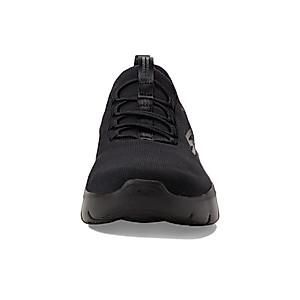 Skechers Women's GO Walk Flex-Lucy Sneaker, Black/Black, 9