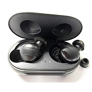 JNSA Memory Foam Ear Tips Compatible with Galaxy Buds,3 Pairs,Small Size,Foam Black S