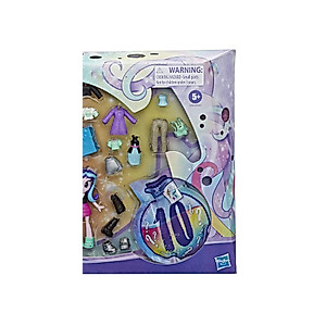 My Little Pony Equestria Girls Fashion Squad Rainbow Dash and Starlight Glimmer Mini Doll Set Toy with Over 40 Fashion Accessories