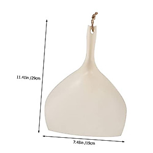 COLLBATH 1 Set Desktop Broom Cleaning Tool Sweeper Broom Compact Broom Desktop Dustpan Ceiling Fan Duster Housekeeping Tool Tabletop Brush Cleaning Brush Mini Cleaning Broom Wooden